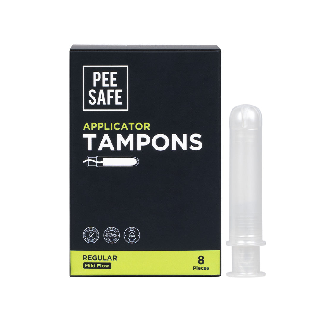 Applicator Tampons - Regular (8 Tampons) | Pee Safe