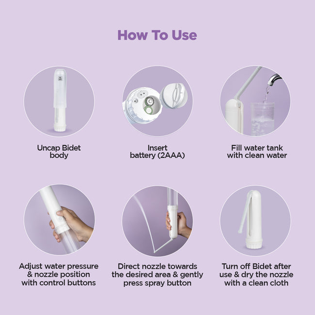 Portable Jet Spray | Pee Safe