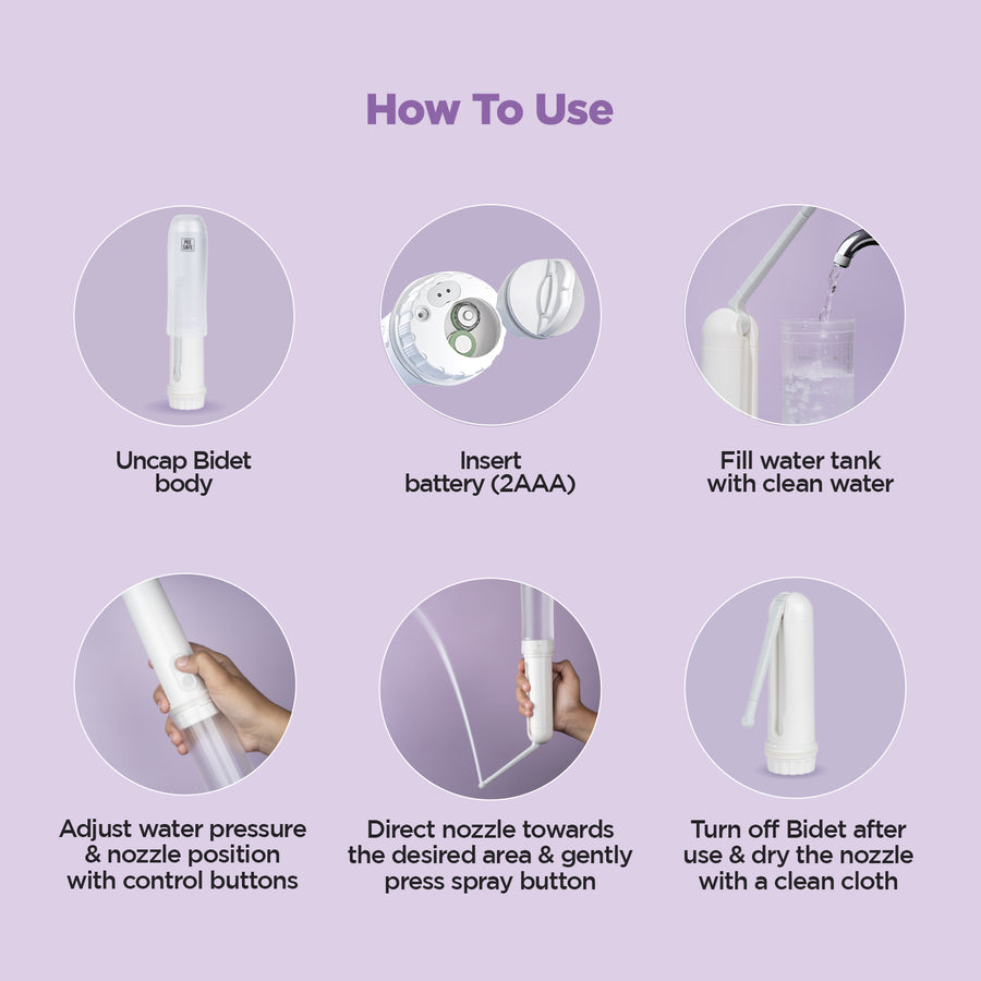 Portable Jet Spray | Pee Safe