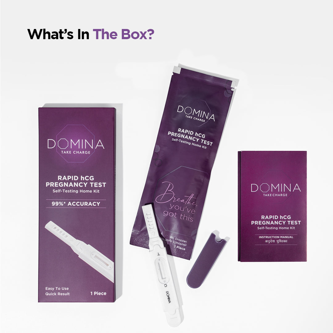 Domina Midstream Pregnancy Test Kit 1N | Pee Safe