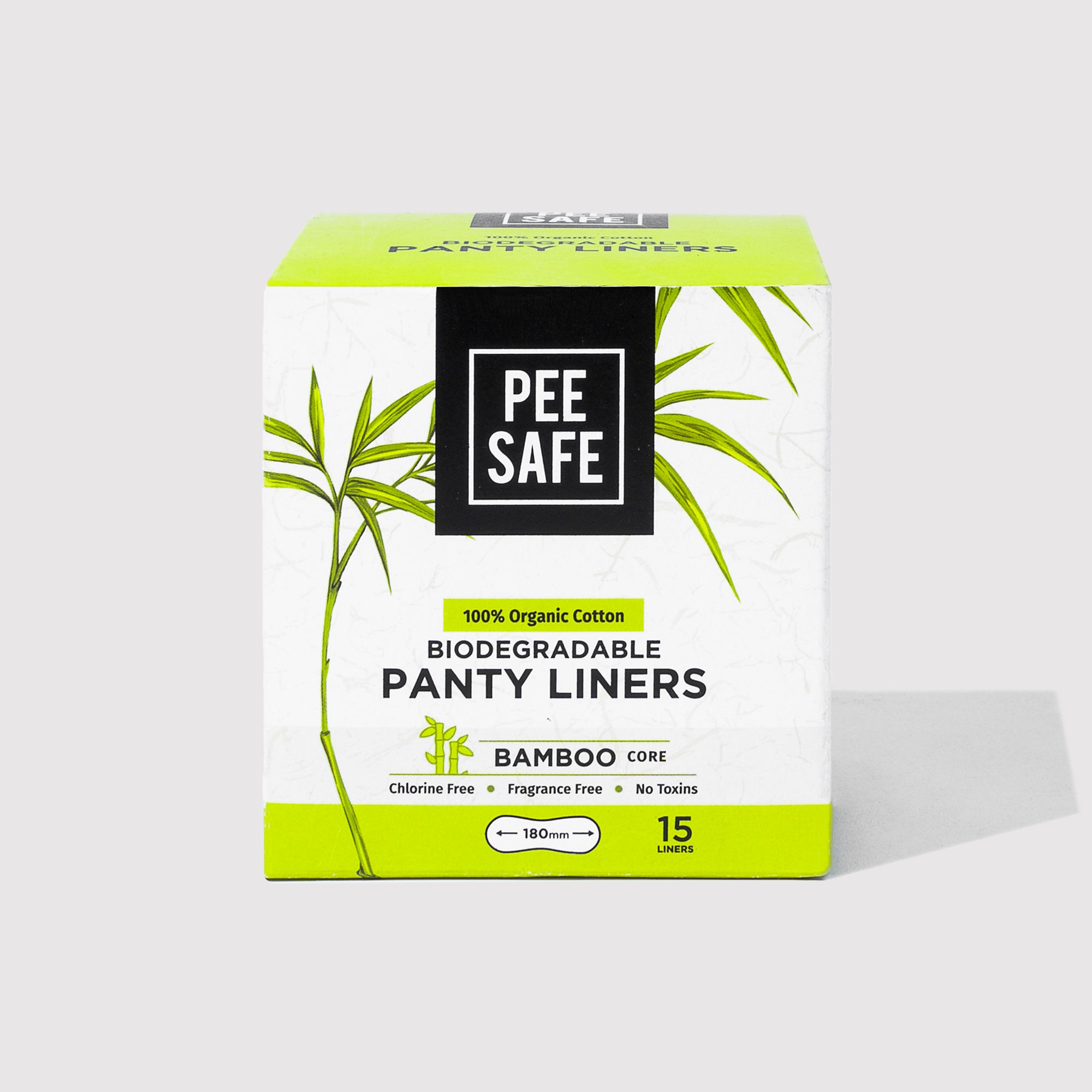 Pee Safe Panty Liners | 100% Organic Cotton | Biodegradable