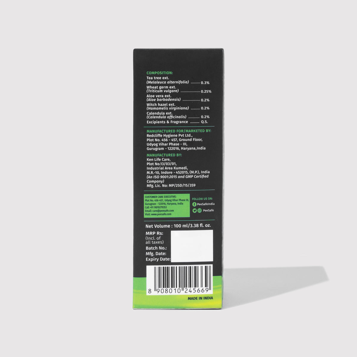 Daily Natural Intimate Wash For Men (100 ML)