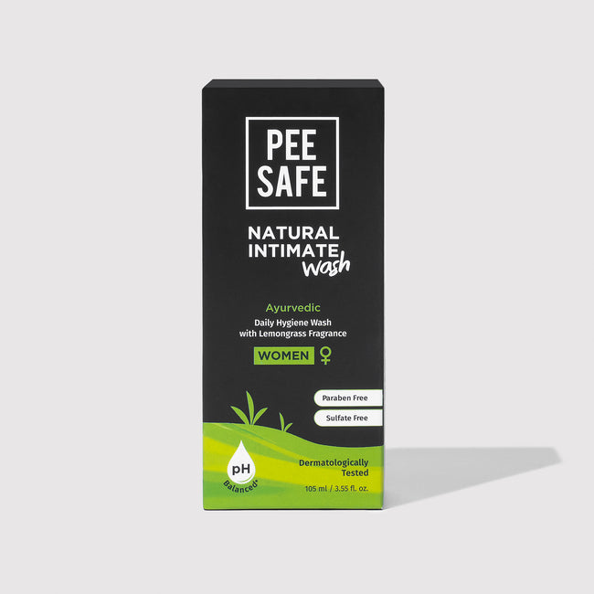Daily Natural Intimate Wash For Women (105 ML) | Pee Safe
