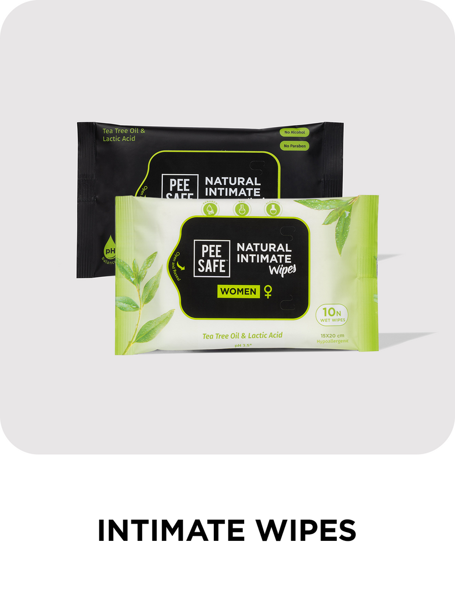 Intimate Care Products | Wash, Wipes, Powder & Sweat Pads | Pee Safe