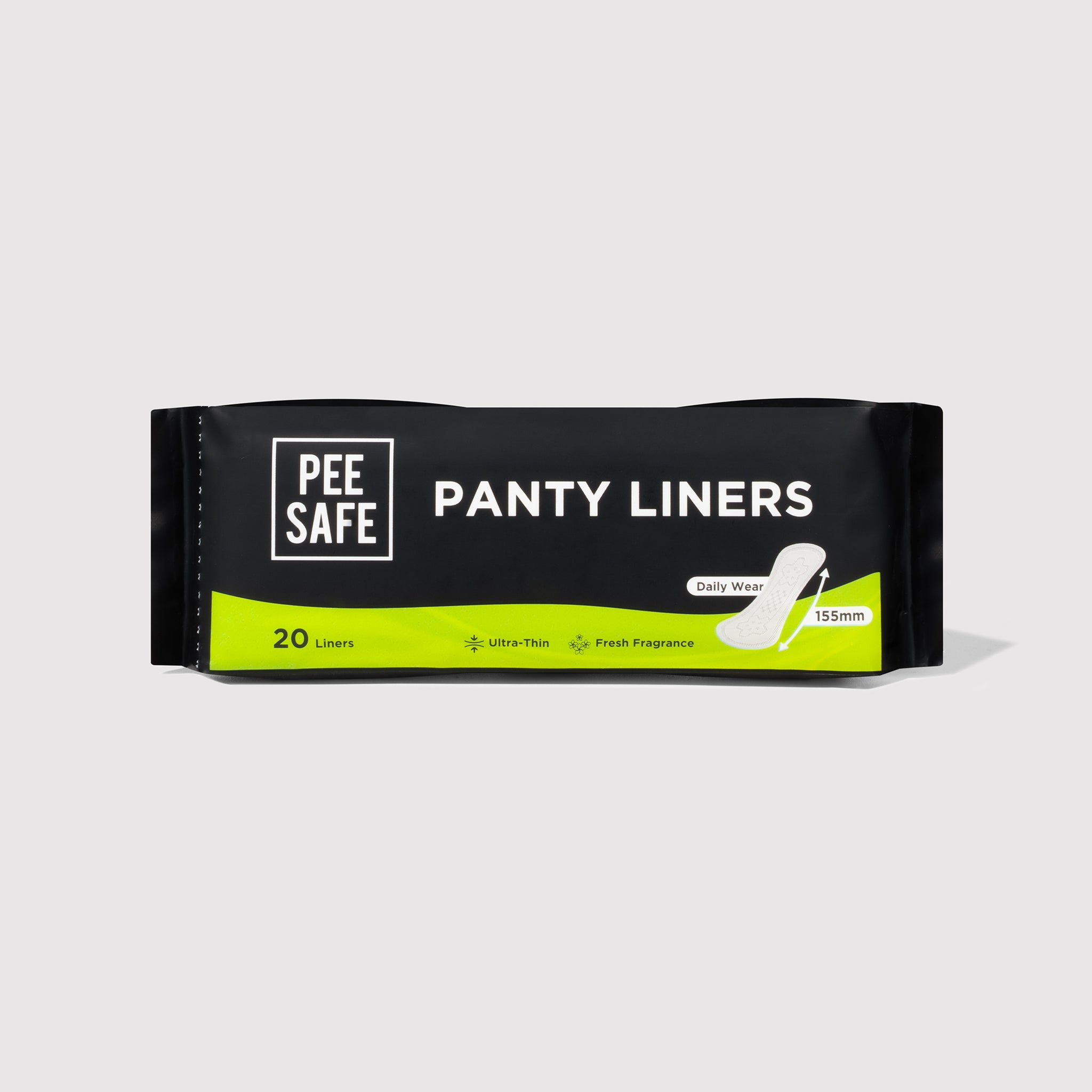 Daily Wear Panty Liners - 155 mm (20 Liners) | Pee Safe