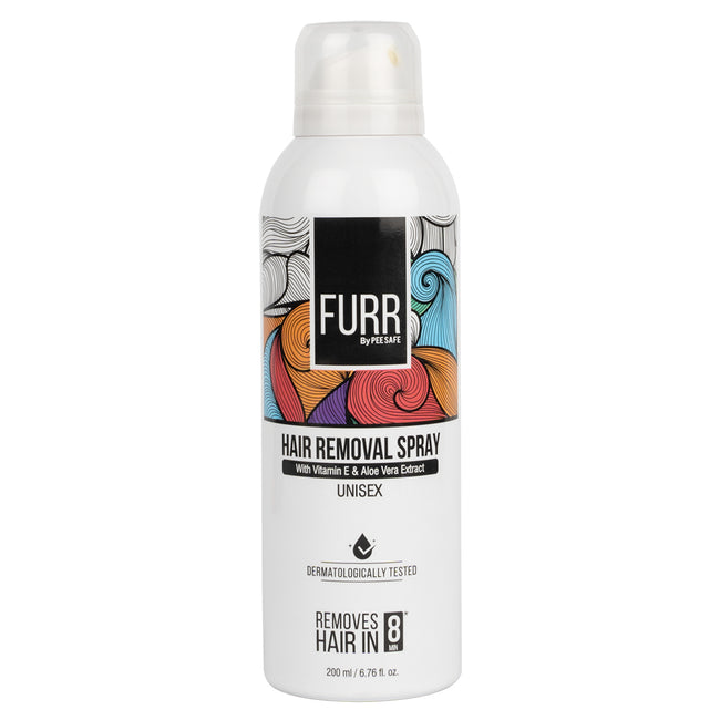 FURR Unisex Hair Removal Spray (200 ml) | Pee Safe