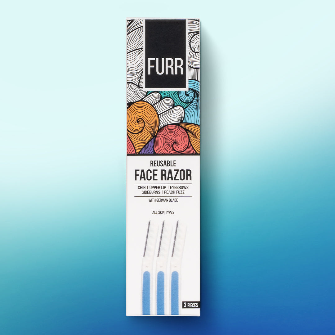 Reusable Face Razor For Women (Pack of 3) - (BYOC)