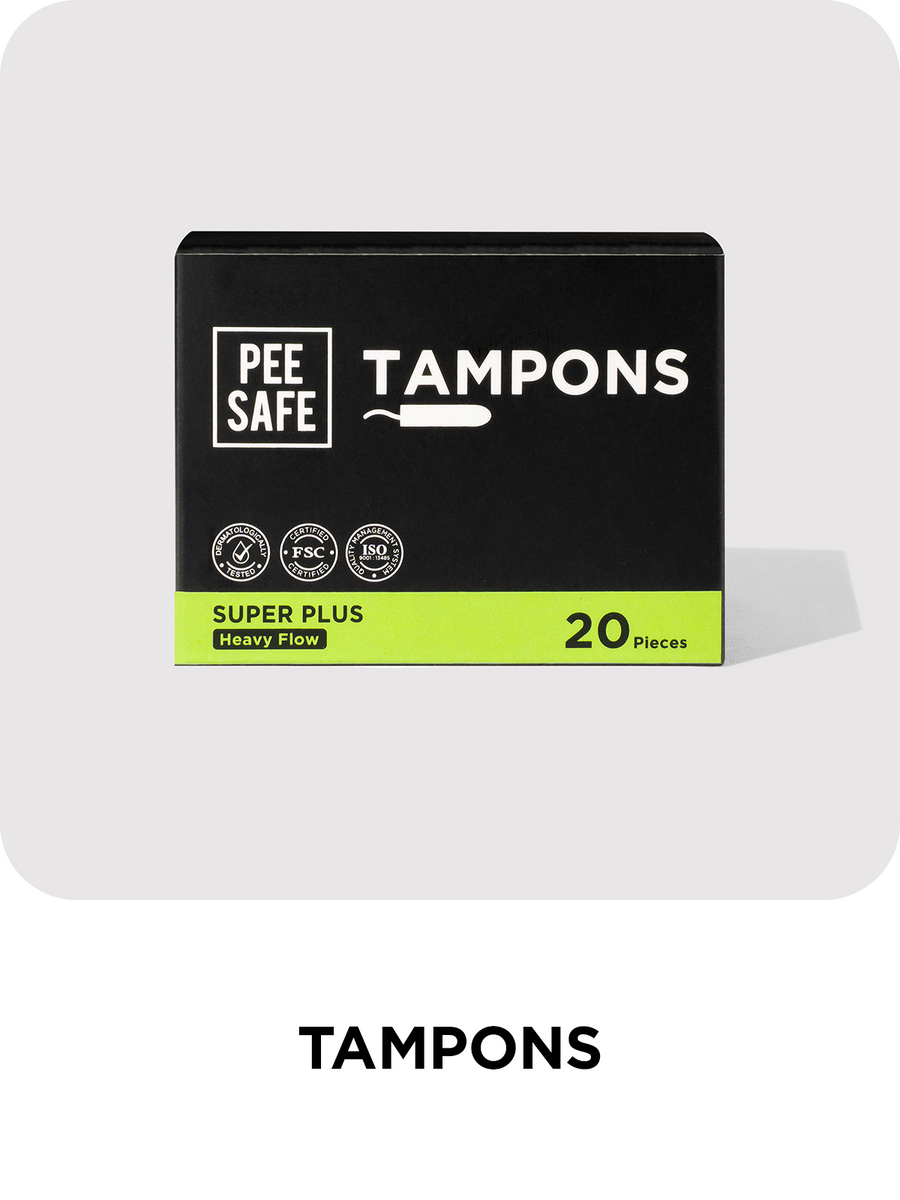 Menstrual Care: Menstrual Cups, Sanitary Pads, Tampons & More | Pee Safe
