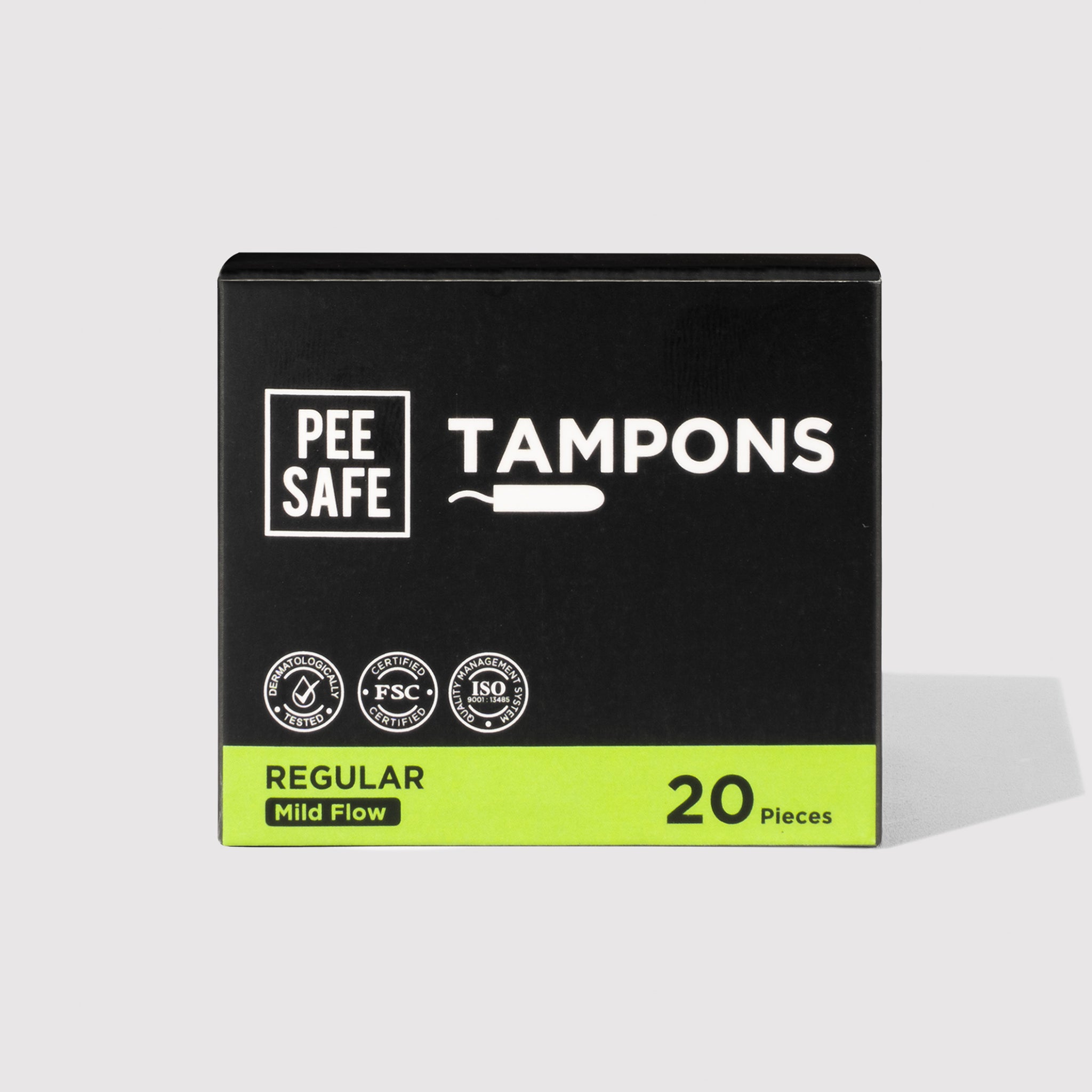 Tampons - Regular (20 Tampons) | Pee Safe