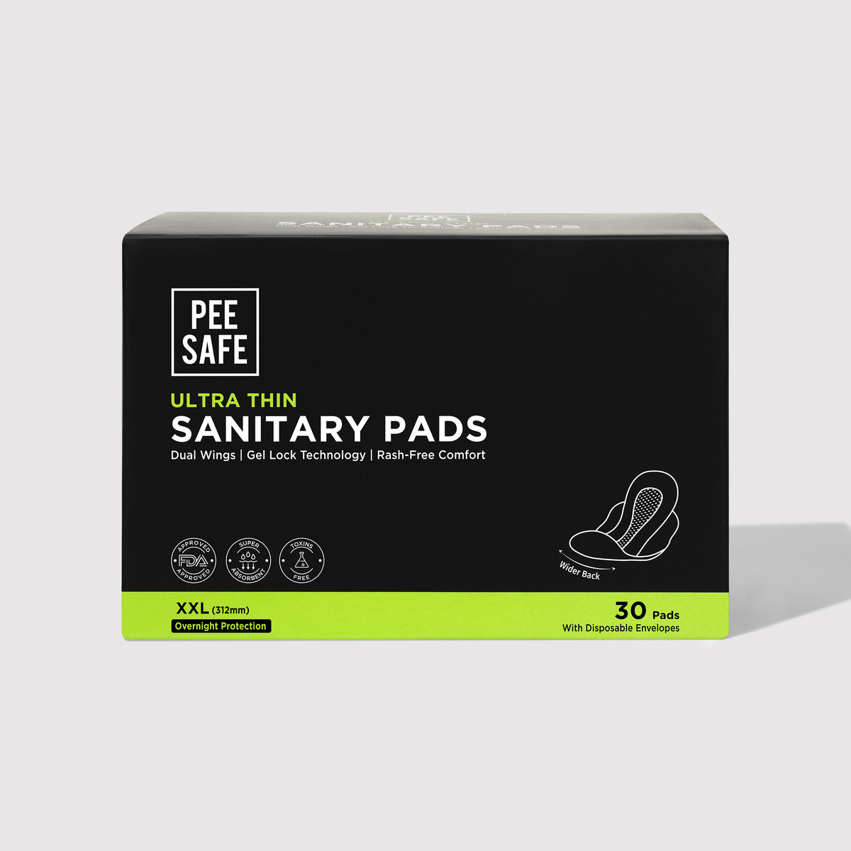 Sanitary Pads & Biodegradable Options | Pee Safe