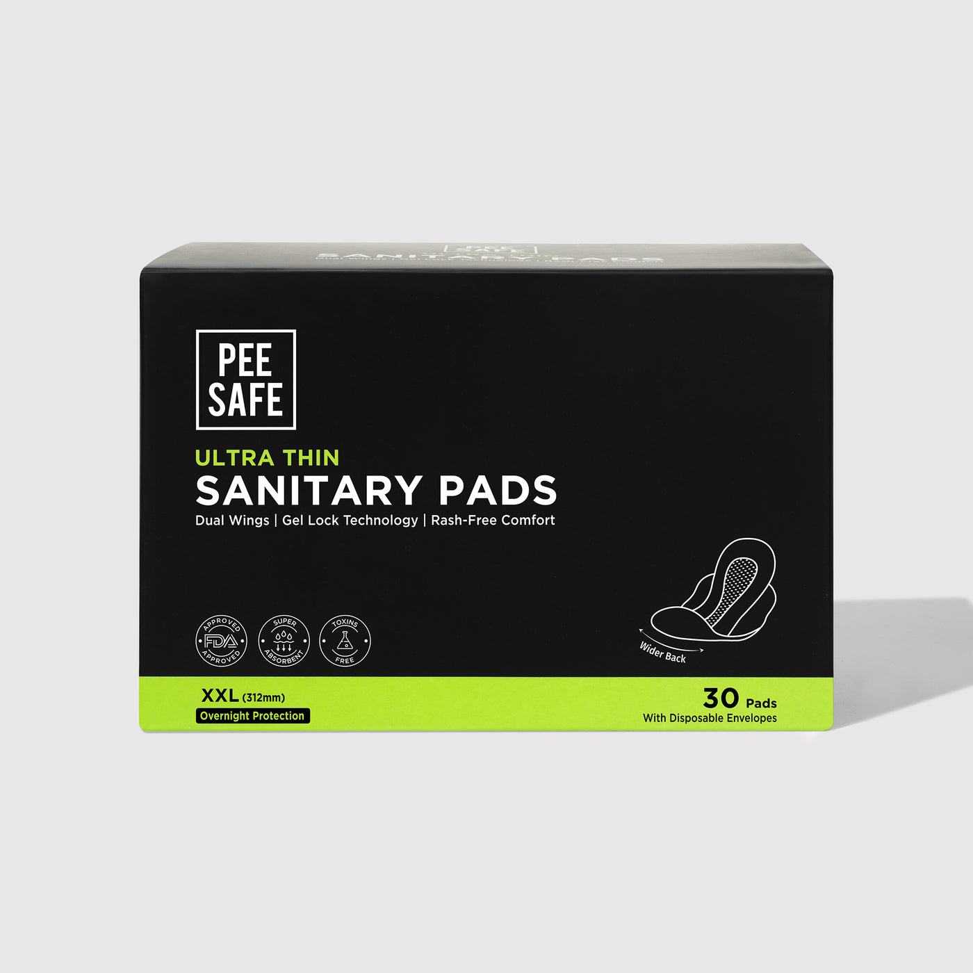 Sanitary Pads & Biodegradable Options | Pee Safe