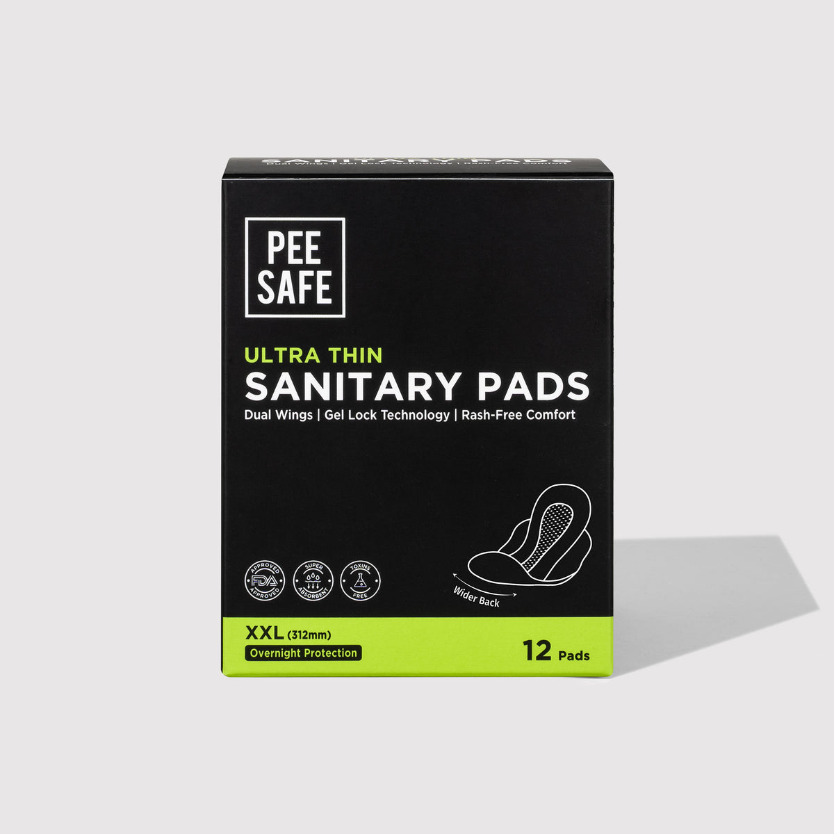Sanitary Pads & Biodegradable Options | Pee Safe