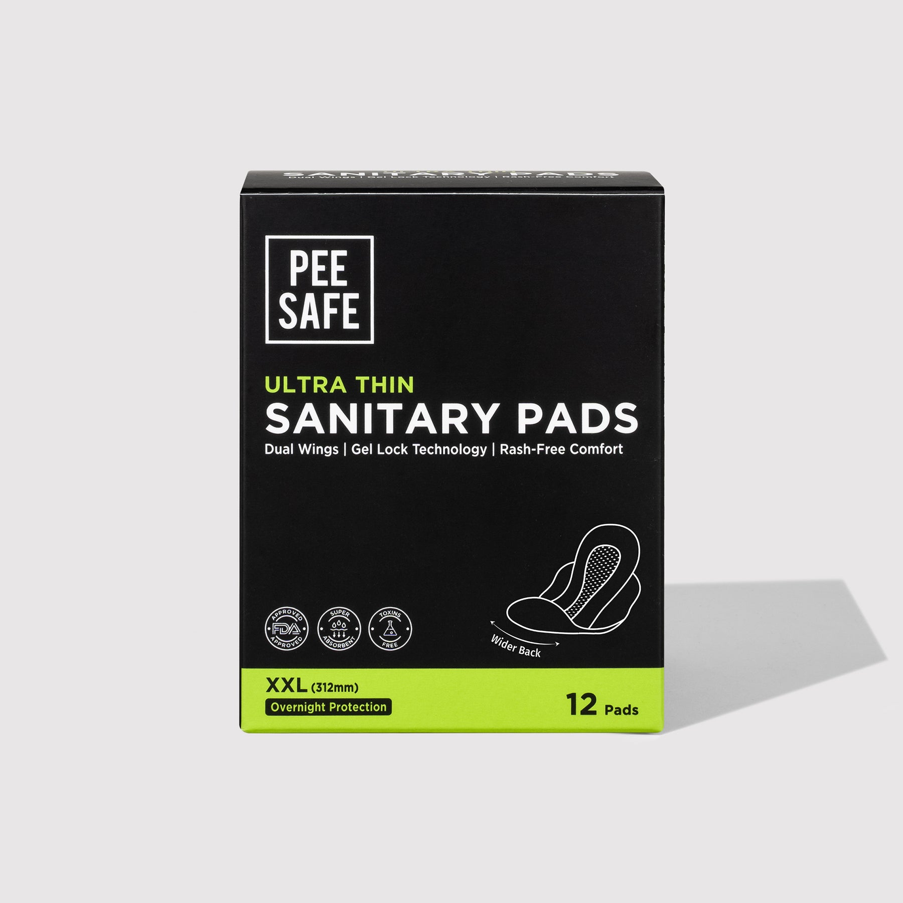 Sanitary Pads & Biodegradable Options | Pee Safe